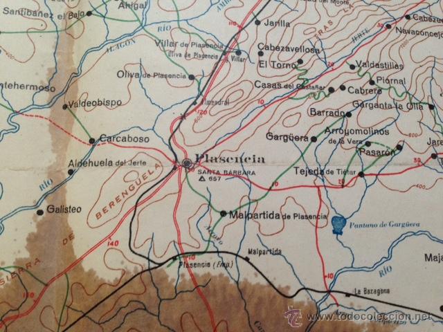 caceres. mapa de la provincia. ministerio de ob - Comprar Mapas ...