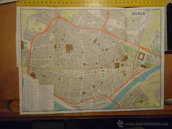 Mapa turistico sevilla | Exoticviajes.com