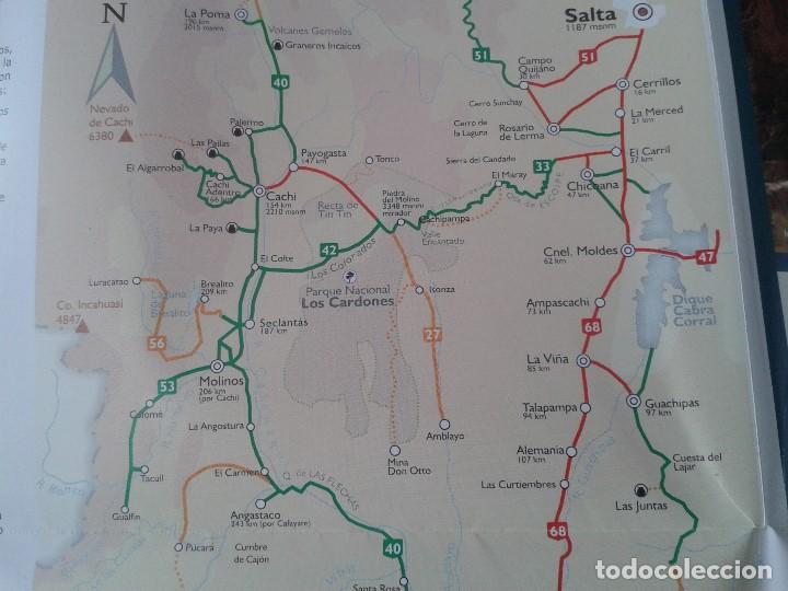 mapa provincial y circuitos turísticos -- salta - Comprar Mapas ...