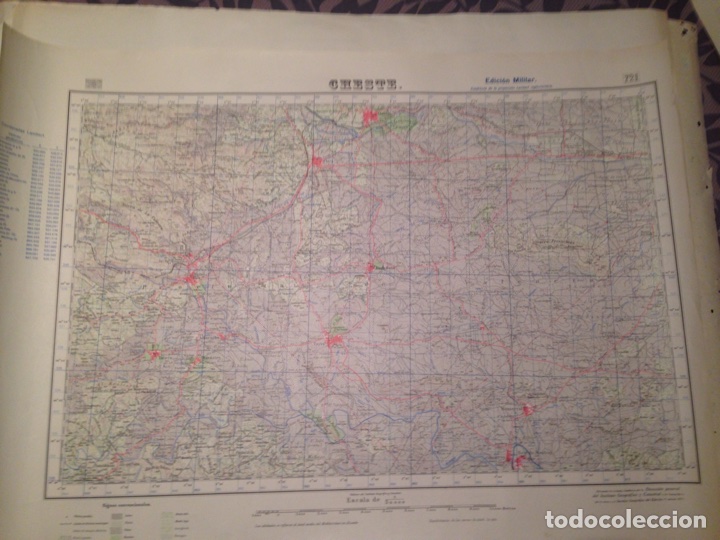 cartografia/mapa militar de la ciudad de cheste - Comprar Mapas ...