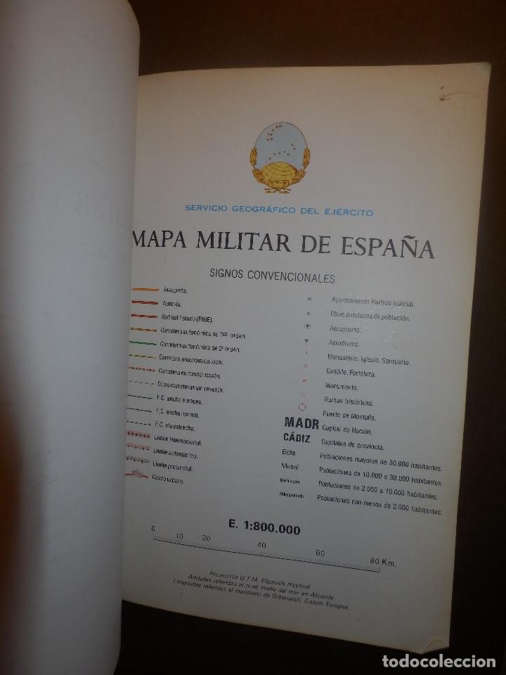 mapa militar de españa - escala 1:800.000 - sev - Comprar Mapas ...