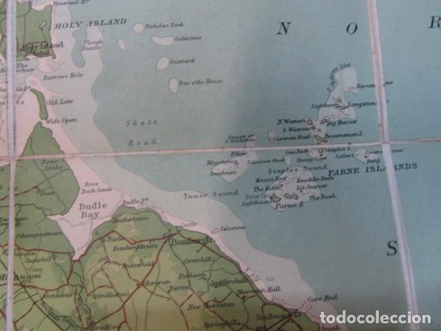 bartholomew s map of england and wales.1902-190 - Comprar Mapas ...