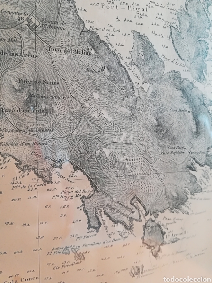 plano del puerto de cadaqués dirección de hidro - Comprar Mapas ...