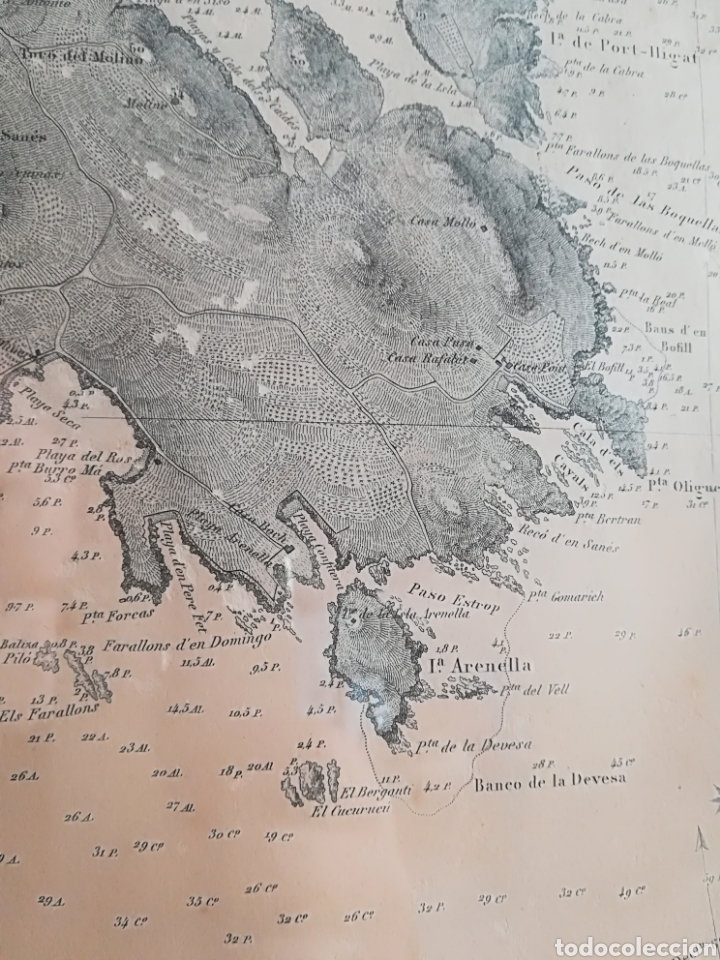 plano del puerto de cadaqués dirección de hidro - Comprar Mapas ...