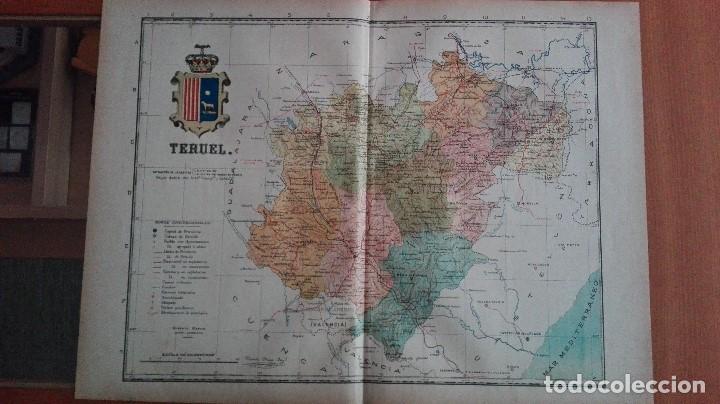 mapa teruel historico 1910 instituto geografico - Comprar Mapas ...