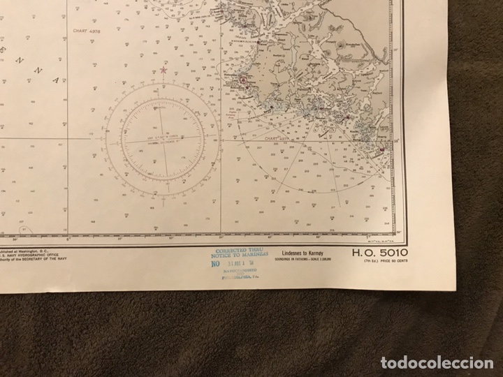 mapa noruega. lindesnes to karmoy. cartografía - Comprar Mapas ...