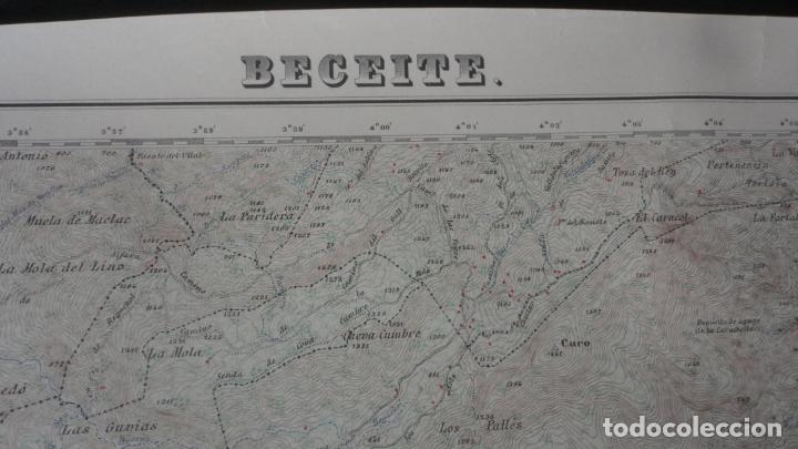 antiguo mapa beceite.teruel.aragon.instituto ge - Comprar Mapas ...