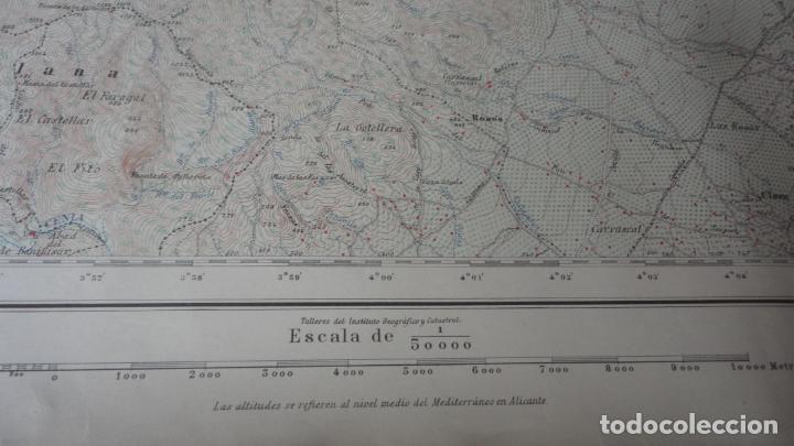 antiguo mapa beceite.teruel.aragon.instituto ge - Comprar Mapas ...