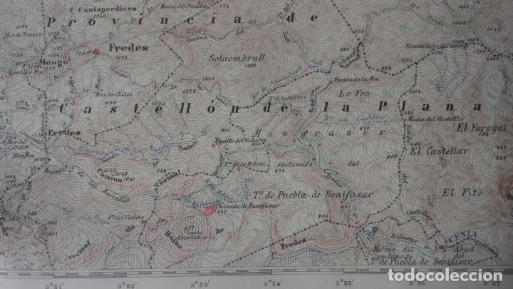 antiguo mapa beceite.teruel.aragon.instituto ge - Comprar Mapas ...