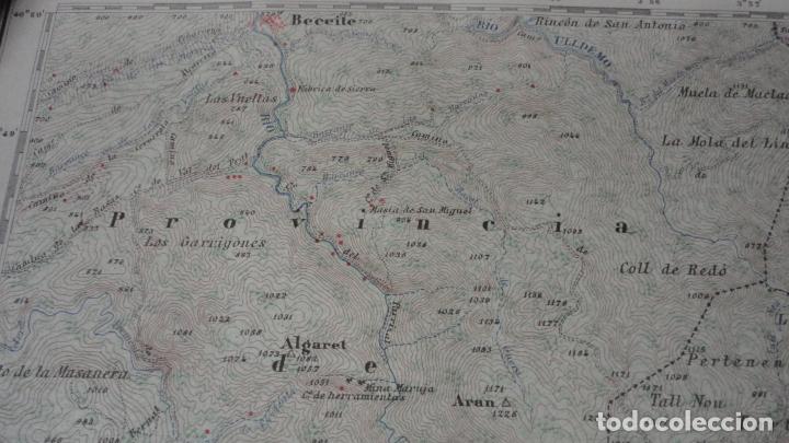 antiguo mapa beceite.teruel.aragon.instituto ge - Comprar Mapas ...