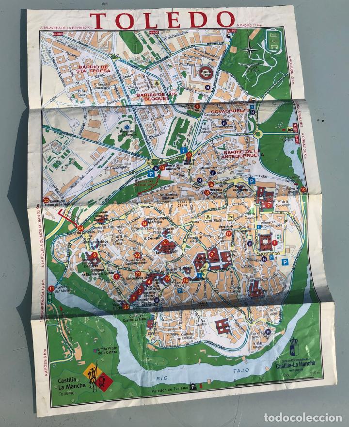 Toledo mapa turístico - Viajessindestino.com