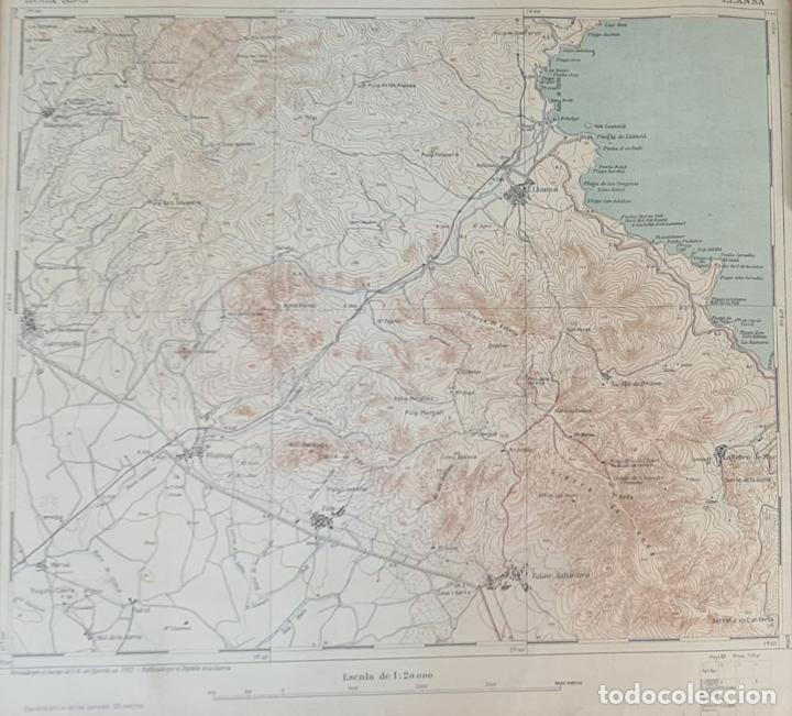 coleccion de 21 mapas. cartas topográficas mili - Comprar Mapas ...