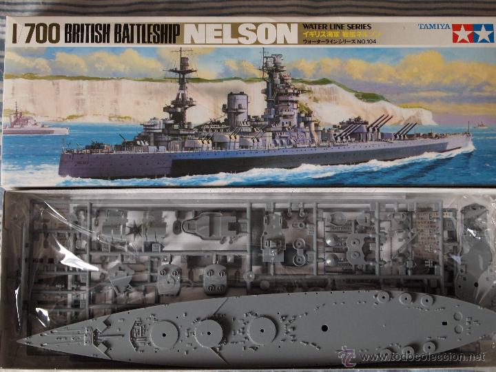 acorazado hms nelson tamiya 1/700 ref 77504 bat - Buy Scale models of ...