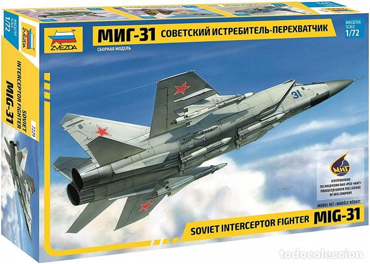 zvezda 7229 - maqueta avión soviético mig-31. e - Compra venta en ...