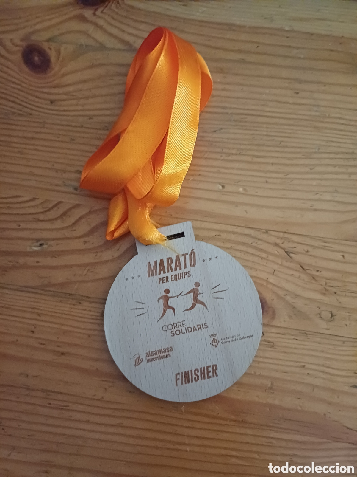 medalla finisher marató per equips corre solida - Compra venta en ...