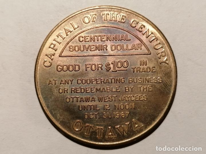 medalla canada 1867 - 1967, ottawa the national - Comprar Medallas ...