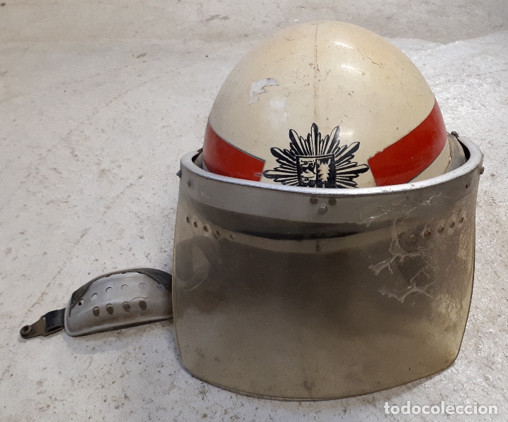 casco de policía antidisturbios, de fibra - Comprar Cascos militares en ...