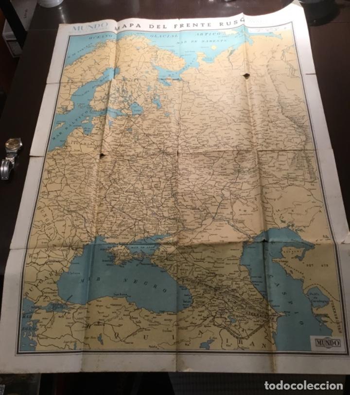 ii-guerra-mundial/mapa-frente-ruso-revista-poli - Comprar Coleccionismo ...
