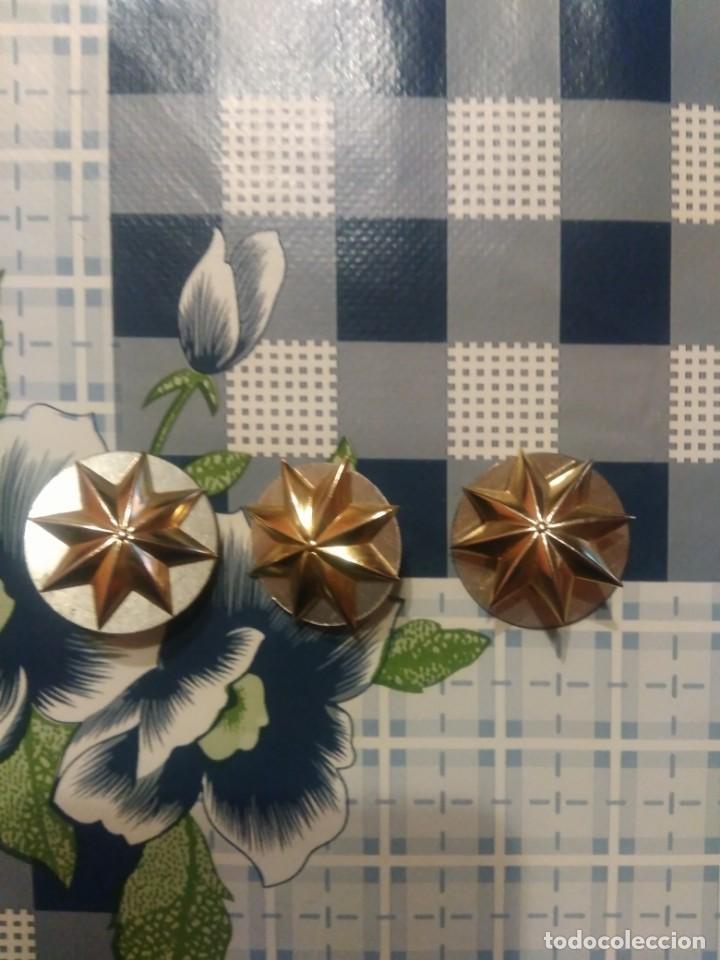 lote de 3 estrellas estrella de comandante ,ten - Comprar Insignias ...