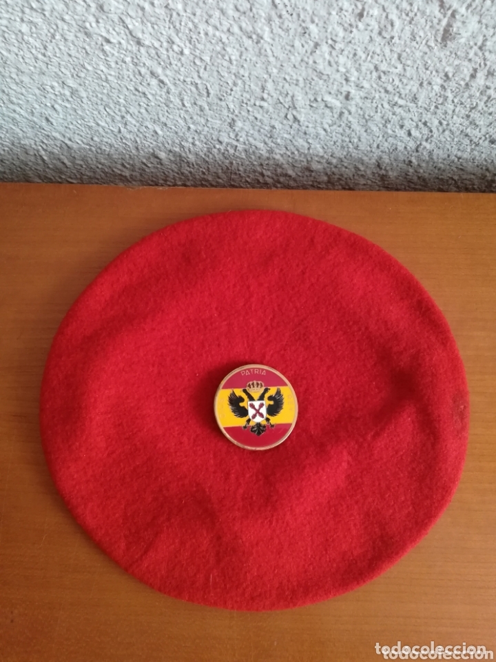 boina carlista requeté con insignia - nacional - Compra venta en ...