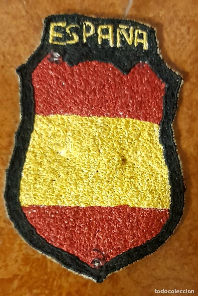 emblema brazo division azul - Compra venta en todocoleccion