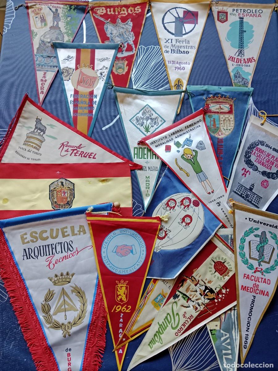lote 18 banderines varios - Compra venta en todocoleccion