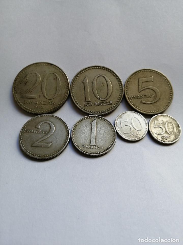 serie angola kwanzas 7 valores 1975-1978-1979 - Comprar Monedas ...