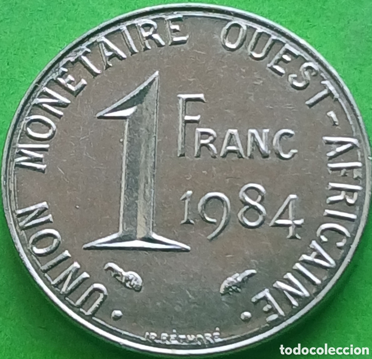 áfrica occidental 1 franco 1984 km#8 - Compra venta en todocoleccion