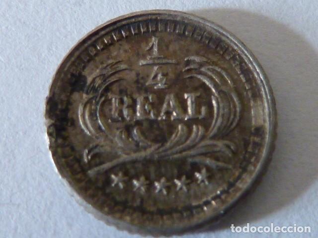 moneda de plata de un cuarto de real de 1889 de - Comprar Monedas ...