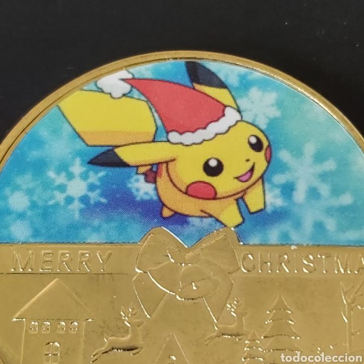 moneda de oro de pikachu. edición especial navi - Comprar Monedas ...