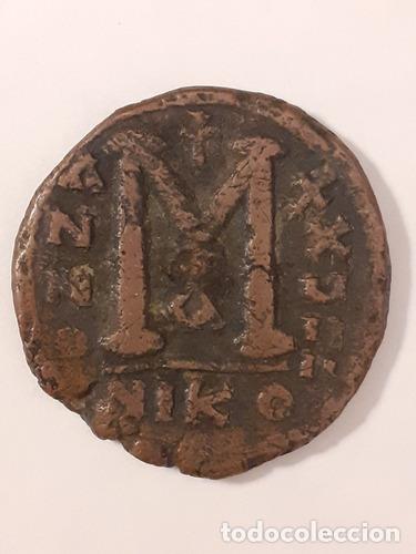 moneda bizantina follis justinianus i ano 556 - Compra venta en ...