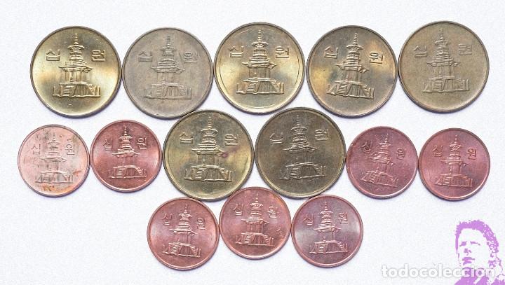 lote monedas corea del sur south korea 10 won v - Comprar Monedas ...