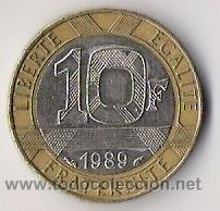 10 francs. liberte egalite fraternite. 1989. km - Comprar Monedas ...