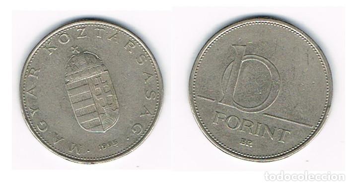 moneda de hungria, 1995, 10 florines (lote 4) - Comprar Monedas ...