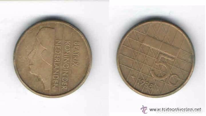 moneda de holanda, 1988, 5 gulden (lote 11) - Comprar Monedas antiguas ...