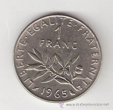 lote 35 monedas francos franceses (antes del eu - Comprar Monedas ...