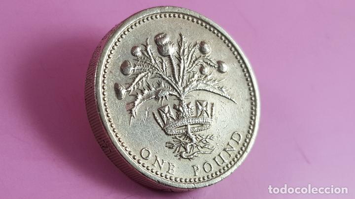 moneda-uk-one pound-1984-buen estado-ver fotos - Comprar Monedas ...