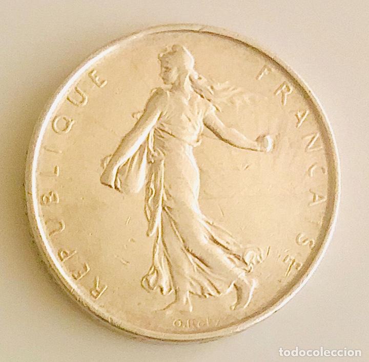 5 francos de plata v república francesa de gaul - Comprar Monedas ...