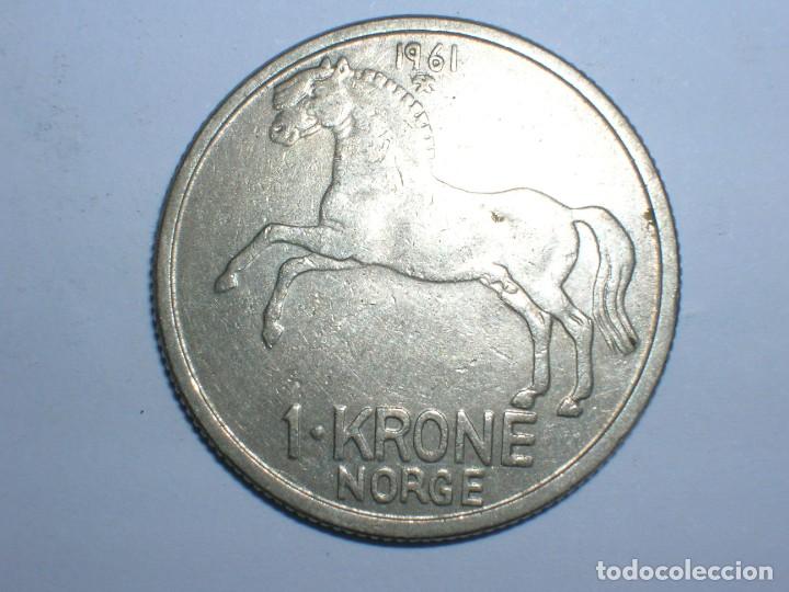 noruega 1 corona 1961 (5904) - Comprar Monedas antiguas de Europa en ...