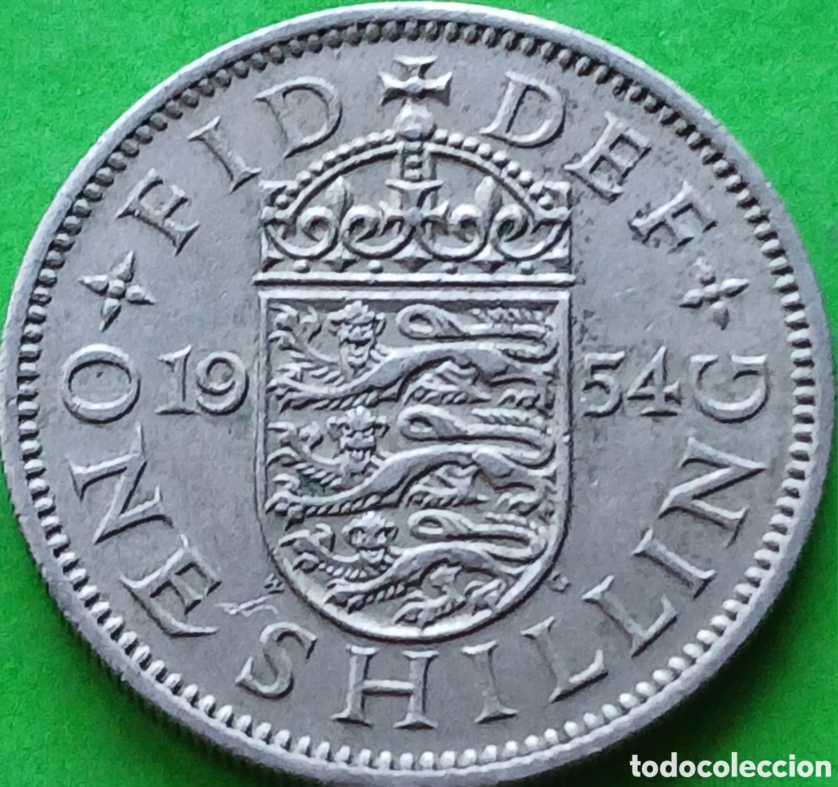 reino unido one shilling 1954 km#904 - Compra venta en todocoleccion