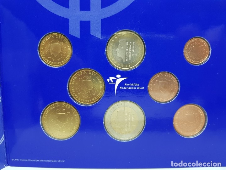 holanda 2002 cartera oficial - 8 valores - bu - Comprar Monedas Ecus y ...