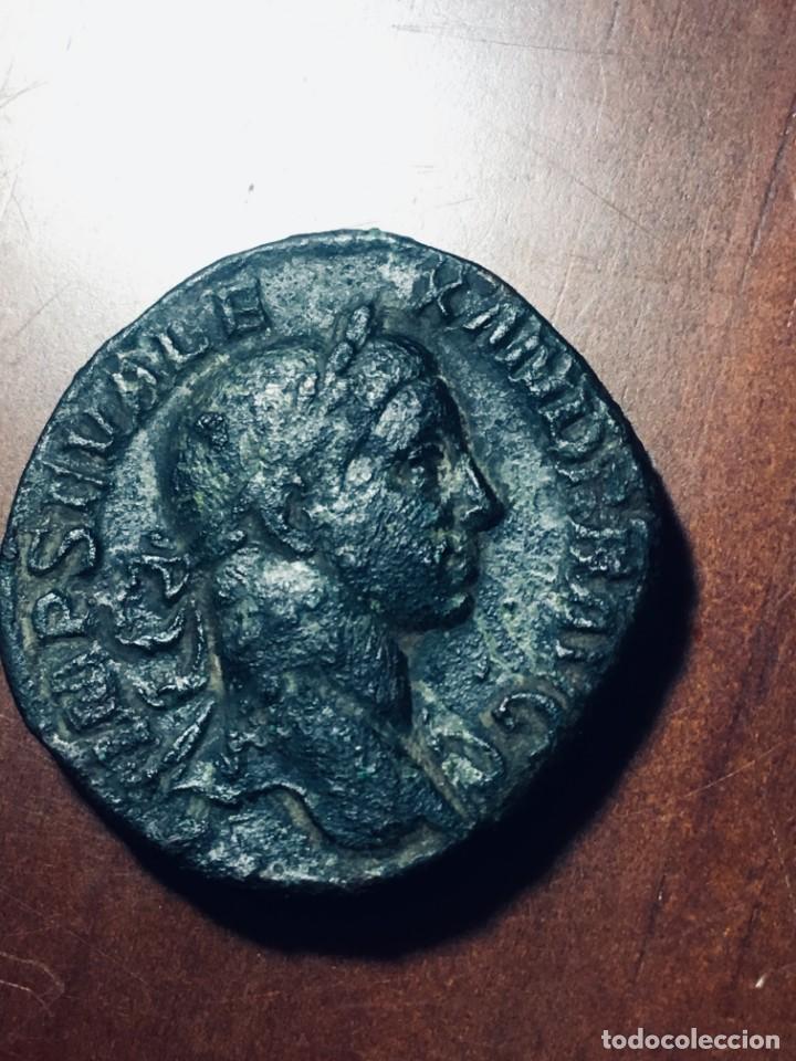 18,56 grs grs raro sestercio de alexander sever - Comprar Monedas Roma ...