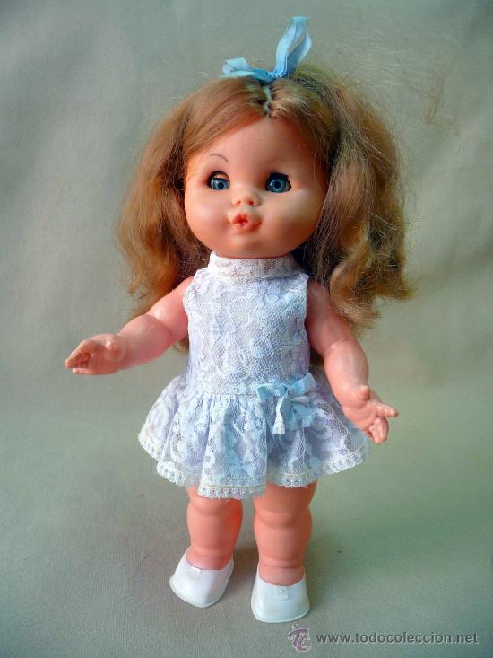 muñeca rubia, cabeza de goma cuerpo de plastic - Comprar Otras Muñecas ...