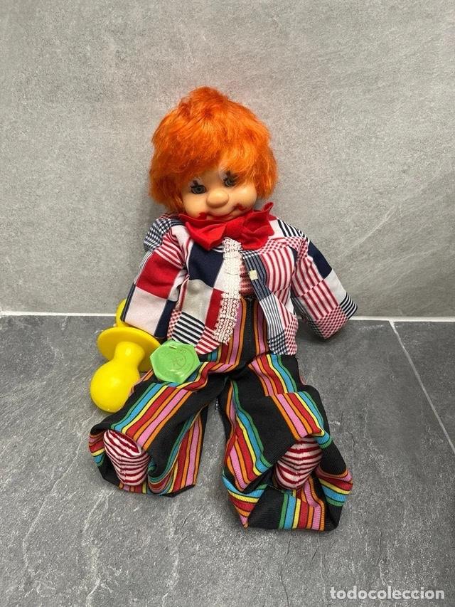 muñeco payaso tipo chochona años 70 con etiquet - Compra venta en ...
