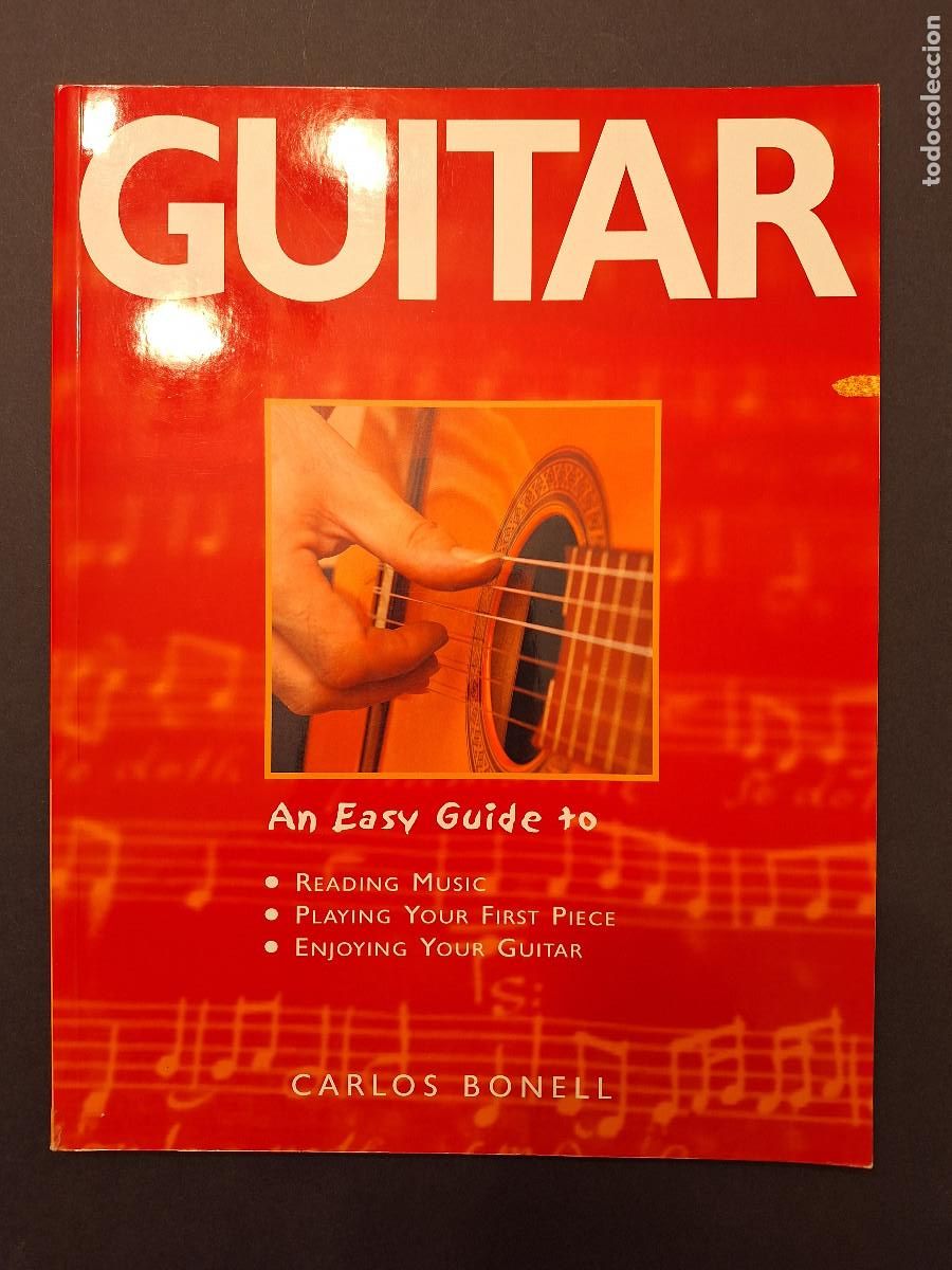 carlos bonell. an easy guide to guitar. guía fá - Buy Music catalogs ...