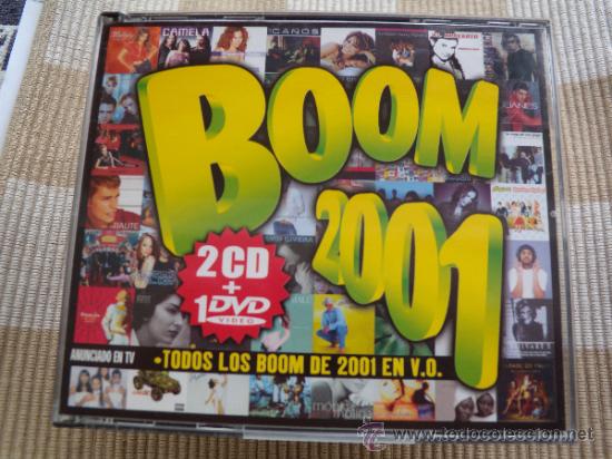 boom 2001 ---2 cds + 1 dvd - Comprar CDs de Música Pop en todocoleccion ...