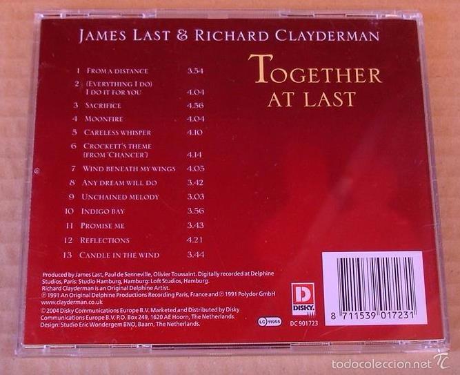 james last & richard clayderman - together at l - Comprar CDs de Música ...