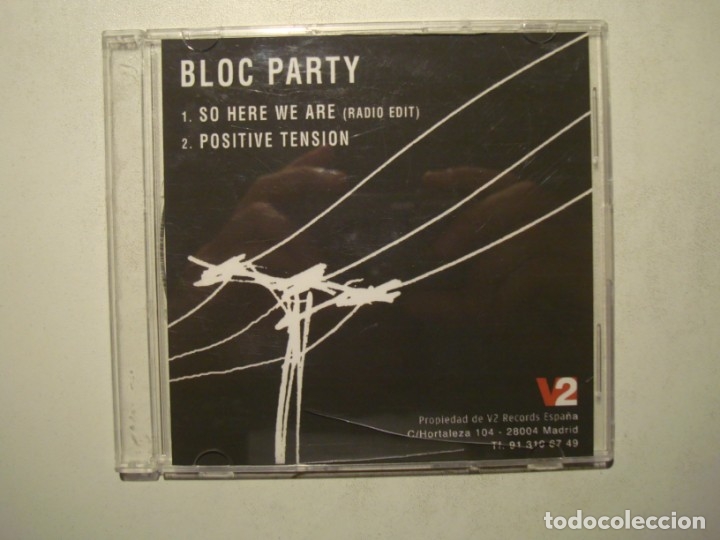 bloc party - so here we are (radio edit) / posi - Comprar CDs de Música ...