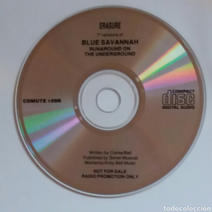cd maxi - blue savannah - erasure - maxi - prom - Comprar CDs de música ...