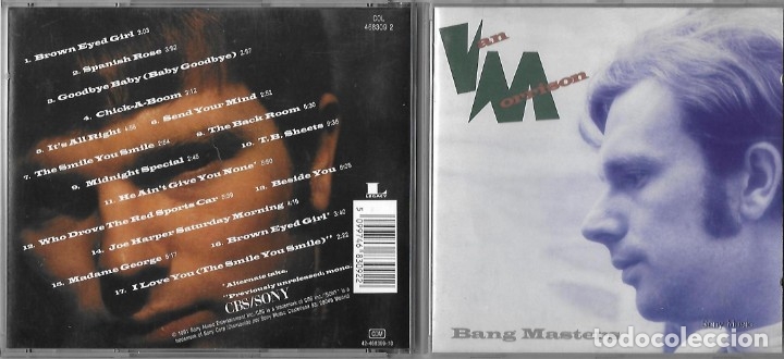 van morrison: bang masters. sesiones de estudio - Comprar CDs de Música ...